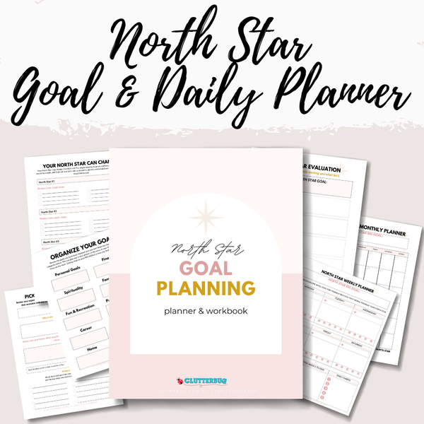 North Star Planner and Workbook – Clutterbug