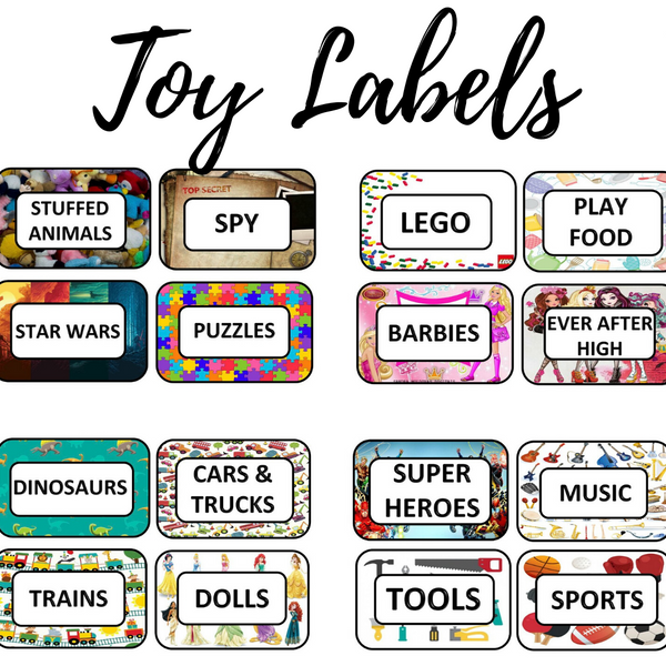 Custom Toy Labels – Clutterbug